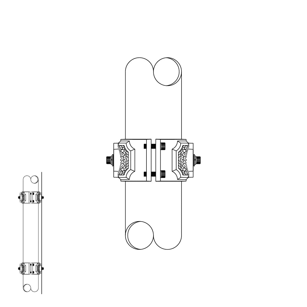 Traffic Sign Clamps for 3" Post - 41-3 – hanoverlantern2