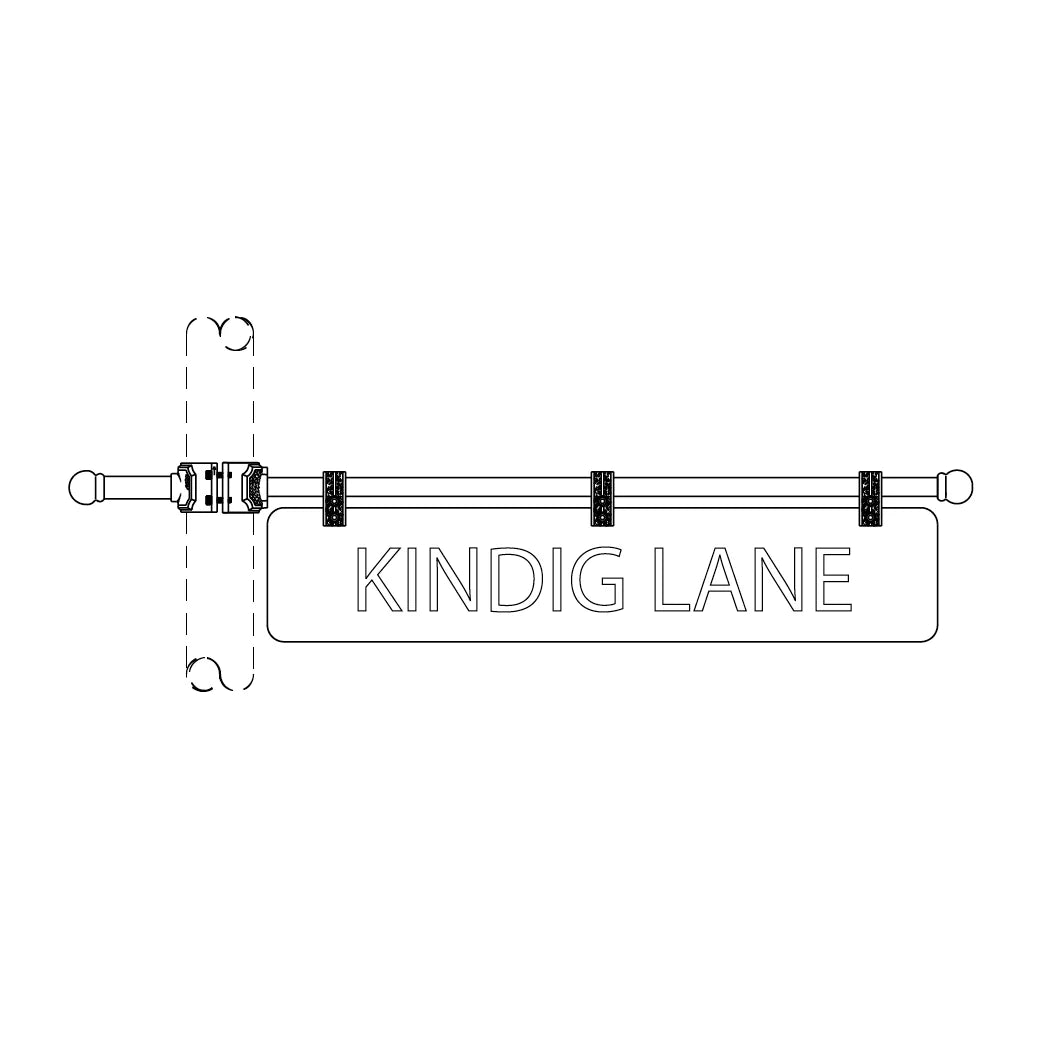 Ladder Rest Street Sign- Blade - 198-3 – hanoverlantern2